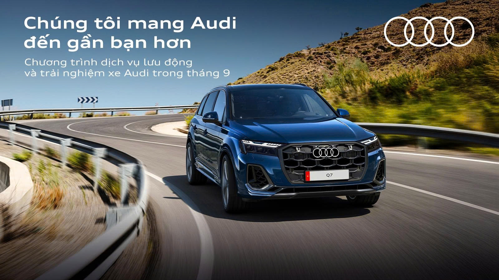 Audi Mobile Service and Driving Experience in September